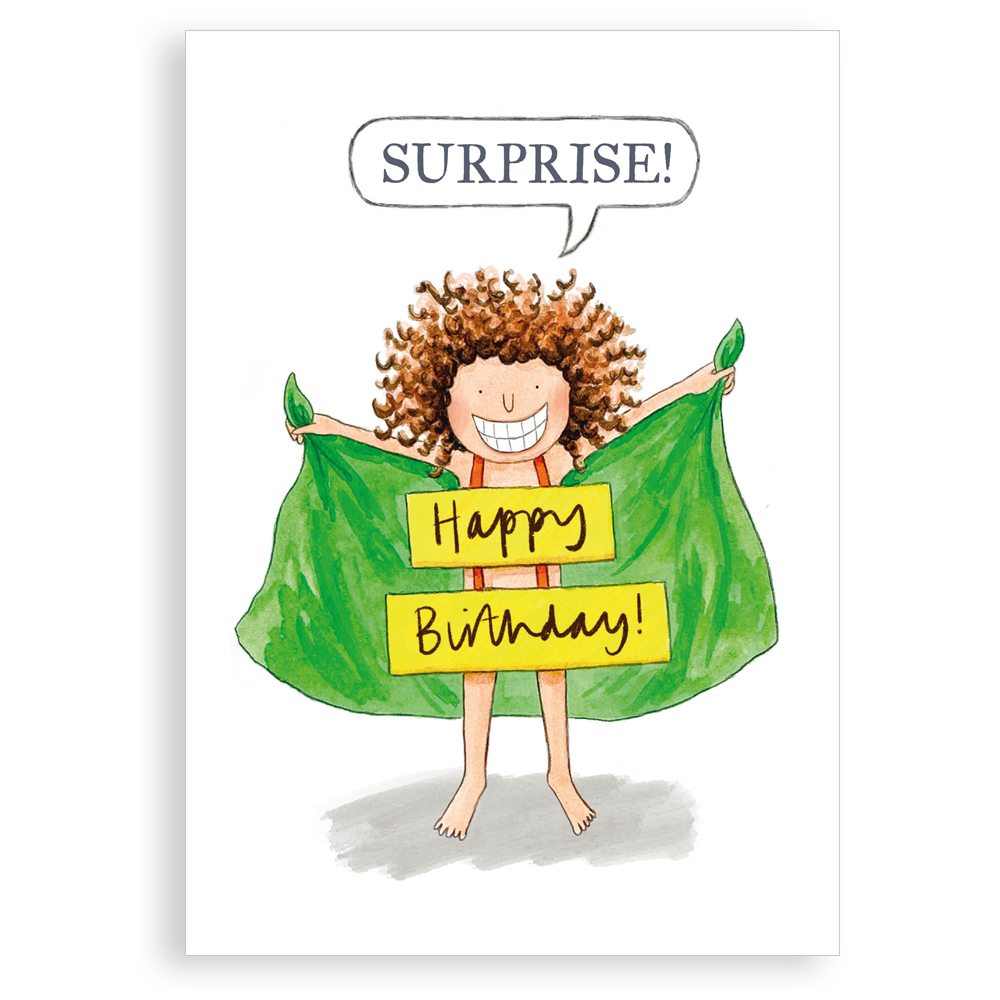 Greetings card - Birthday surprise – Nice Things by Helena