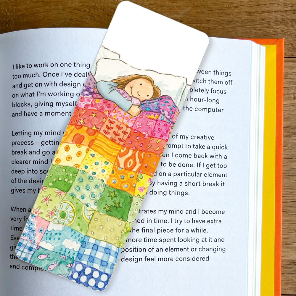 Bookmark - Patchwork quilt – Nice Things by Helena