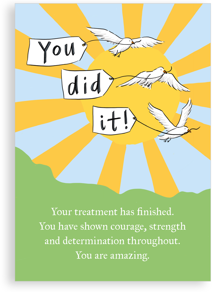 Greetings card - Courage and strength – Nice Things by Helena