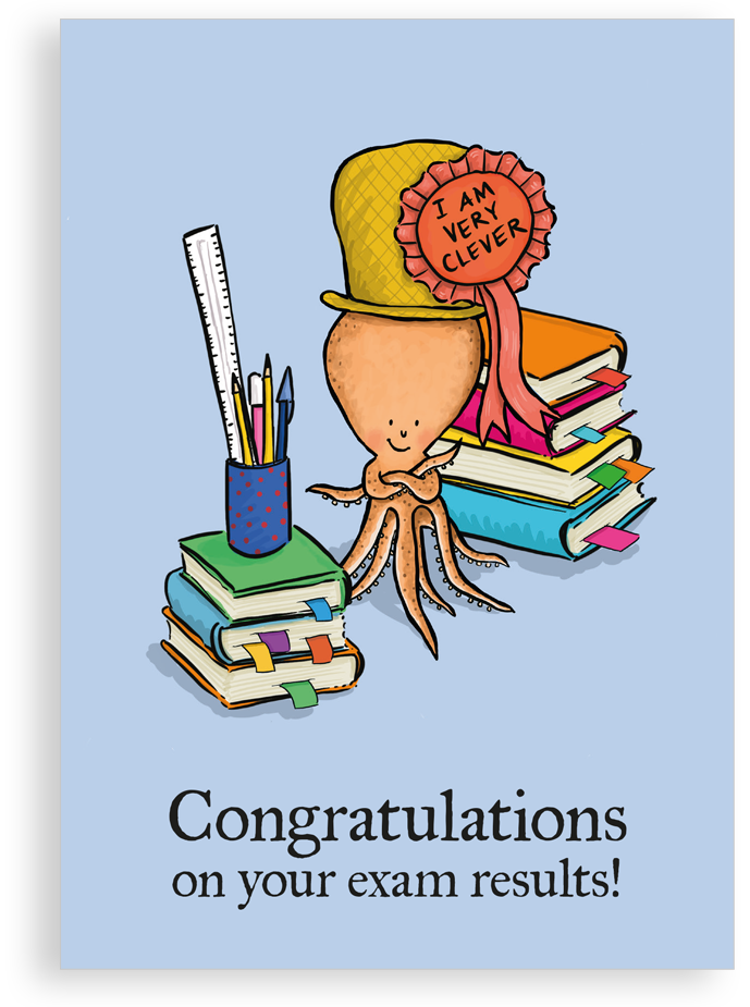 Greetings card - Exam Congratulations – Nice Things by Helena