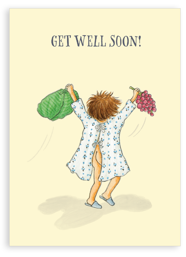 Greetings card - Get well soon – Nice Things by Helena
