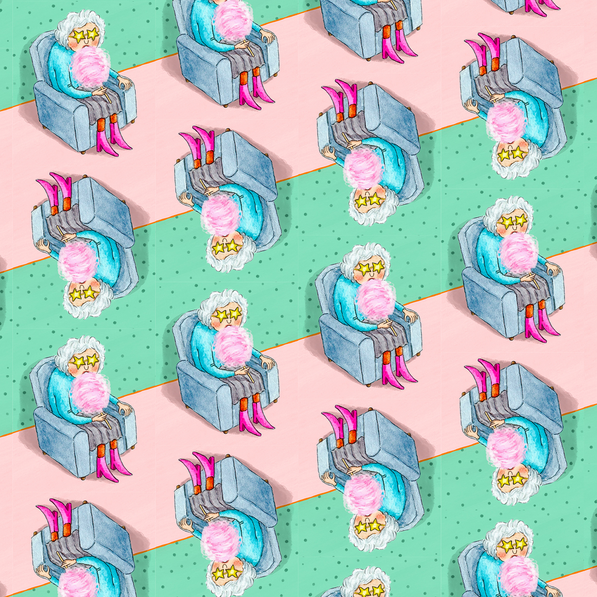 Wrapping Paper - Stay fabulous (4 sheets) – Nice Things by Helena