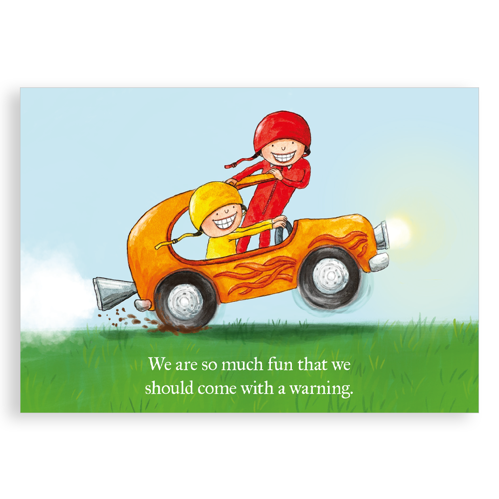 Greetings card - So much fun – Nice Things by Helena