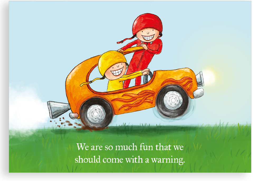 Greetings card - So much fun – Nice Things by Helena