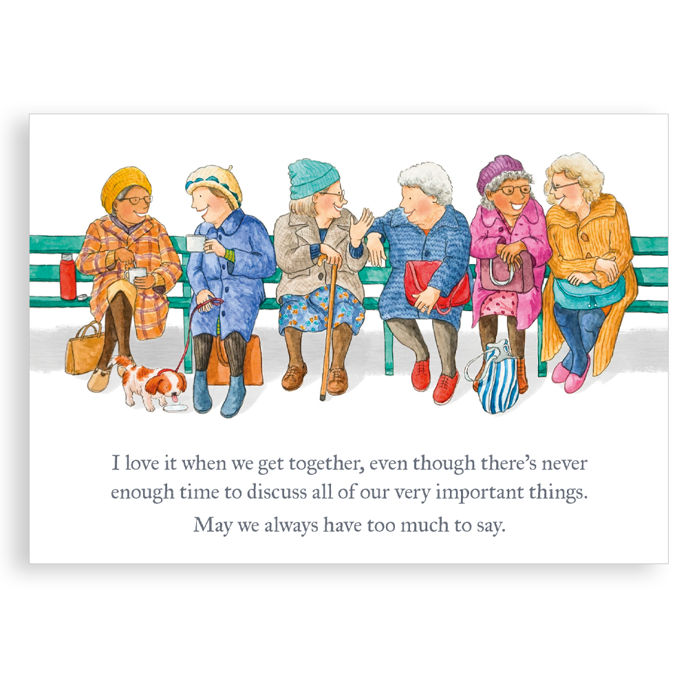 Greetings card - So much to say – Nice Things by Helena