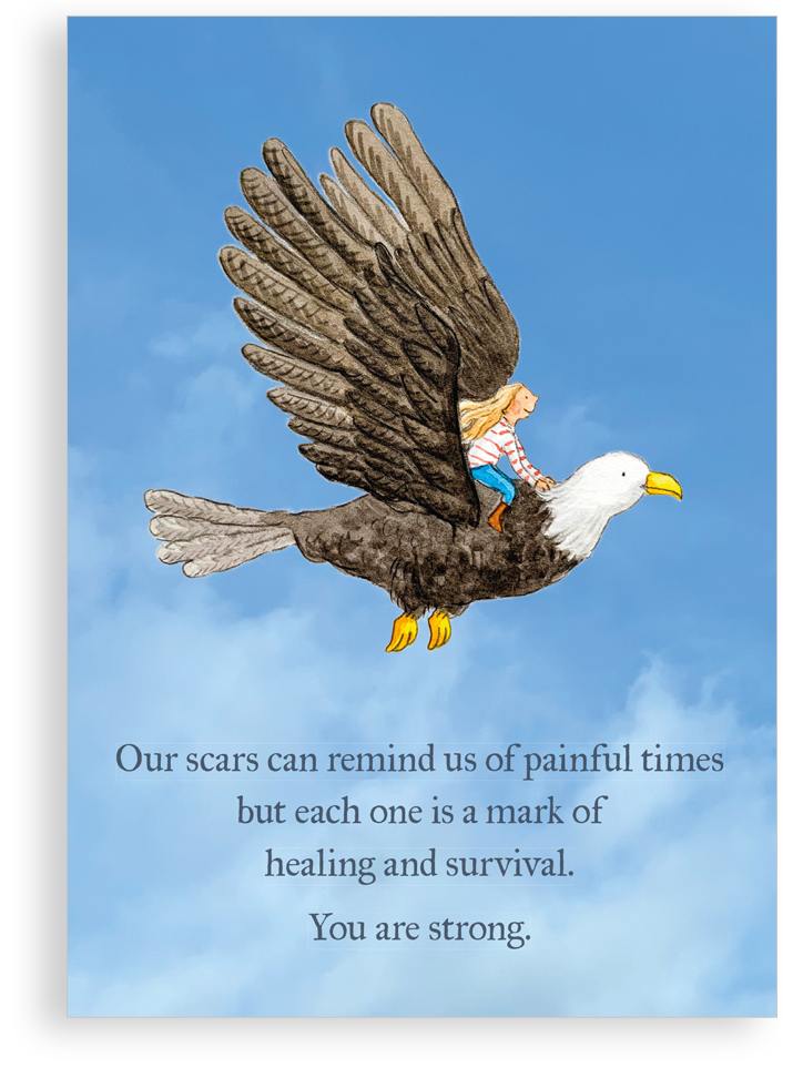 Greetings card - Strong – Nice Things by Helena