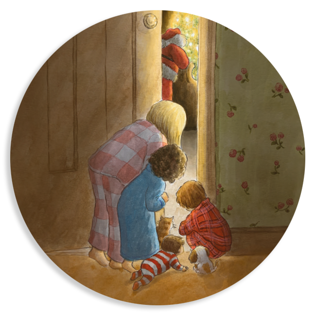 Sheet of 15 Stickers - A Special Visitor – Nice Things by Helena