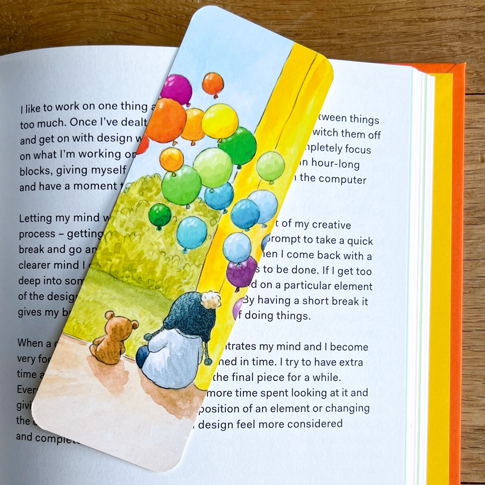 Bookmark - Happy Days – Nice Things by Helena