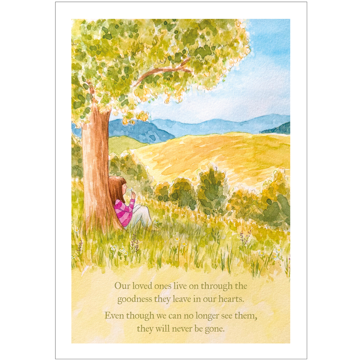 Never gone - (A4 hand signed print) – Nice Things by Helena