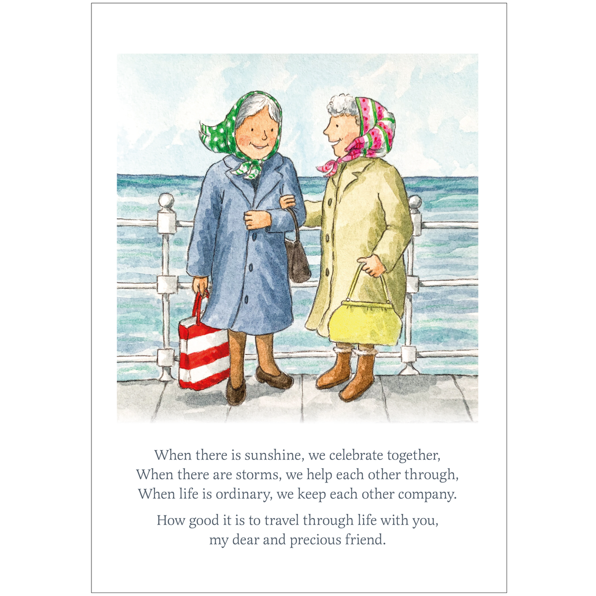 Precious Friend - (A4 hand signed print) – Nice Things by Helena